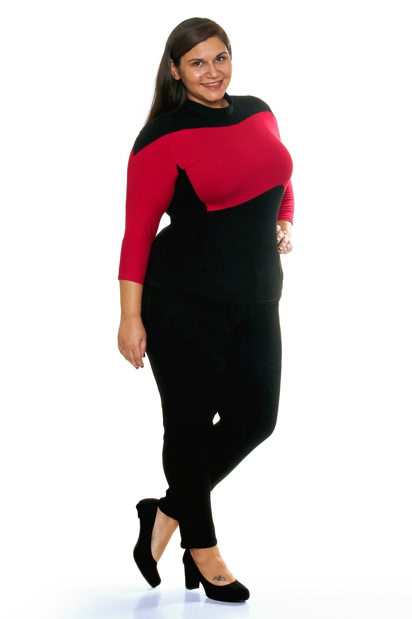 Generation Mod Top in Red – Pop Galaxy Clothing